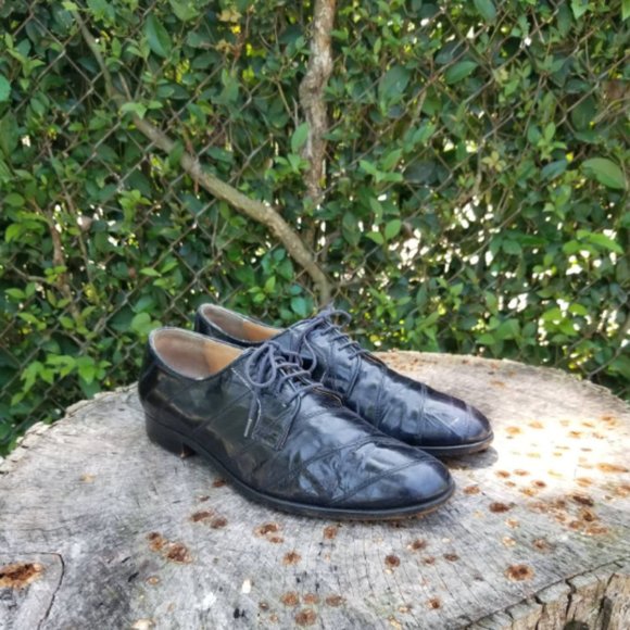 Carlo Morandi | Shoes | Vintage Eel Skin Dress Shoes By Carlo Morandi ...